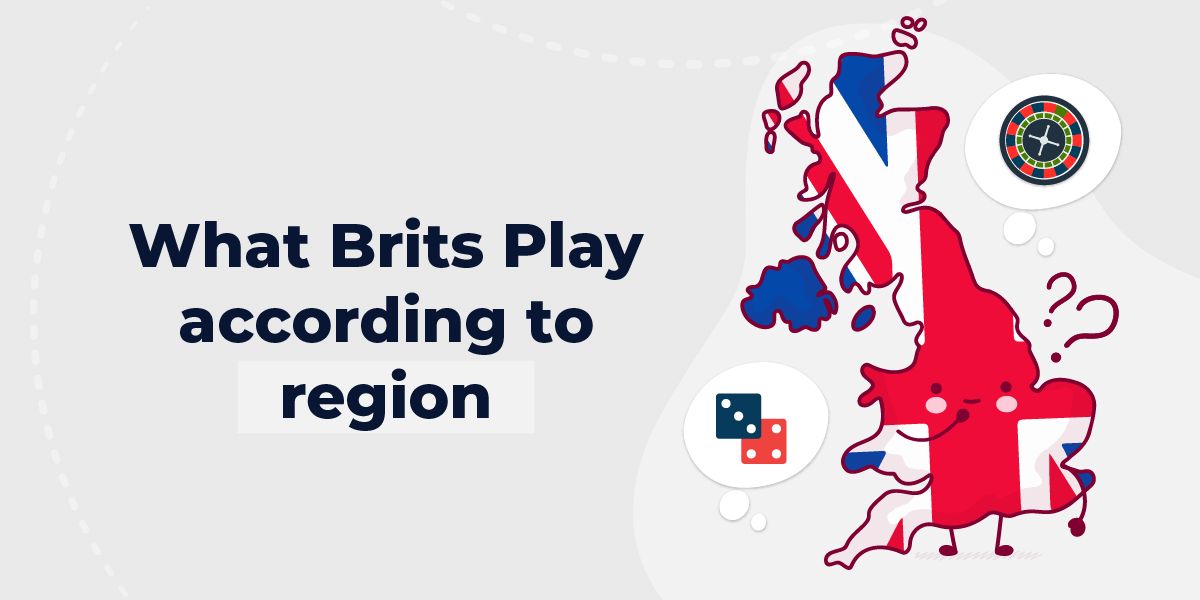 What Brits play according to region